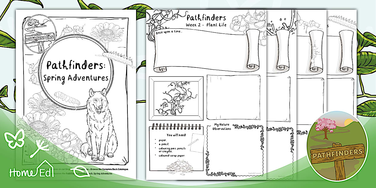 Pathfinders: Spring Adventures Live Lesson Resource Pack