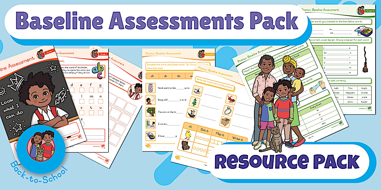 Foundation Phase Phonics - Baseline Assessments - Resource Pack (CAPS Aligned)