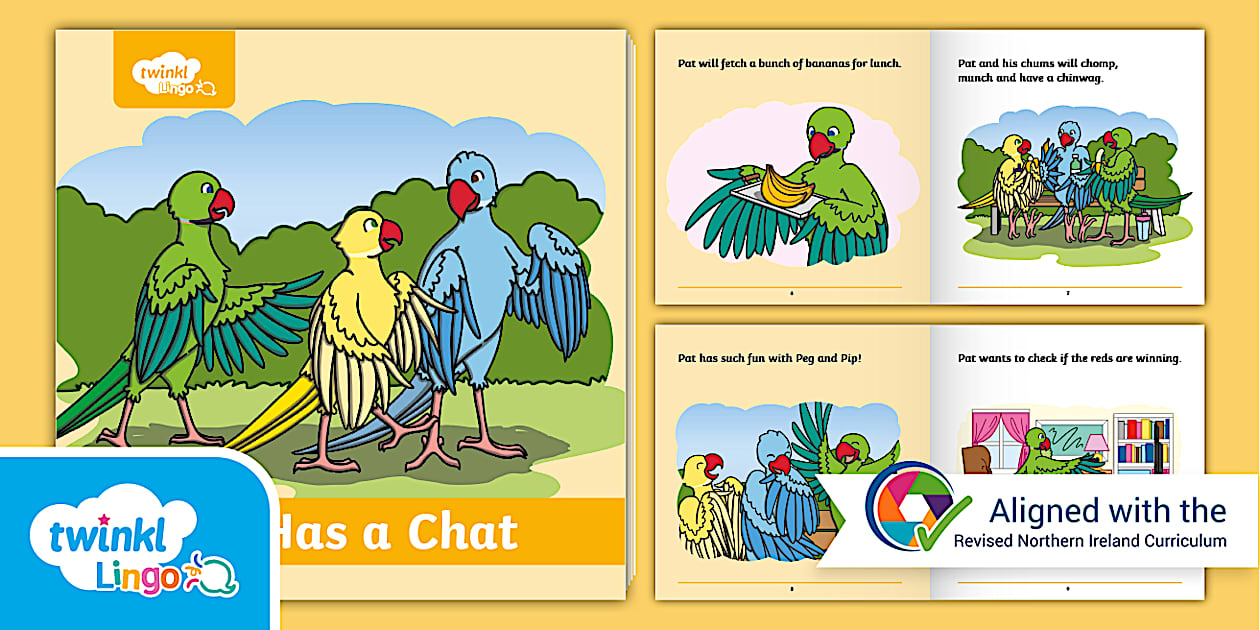 Pat Has a Chat Story (teacher made) - Twinkl