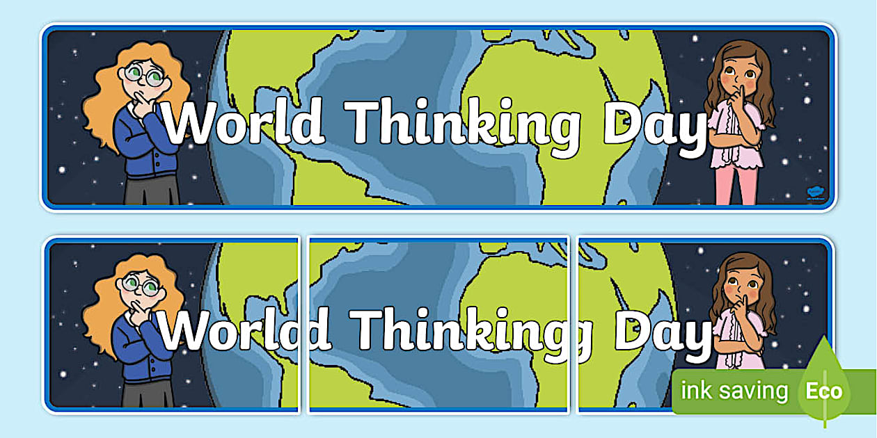 World Thinking Day Display Banner - Twinkl