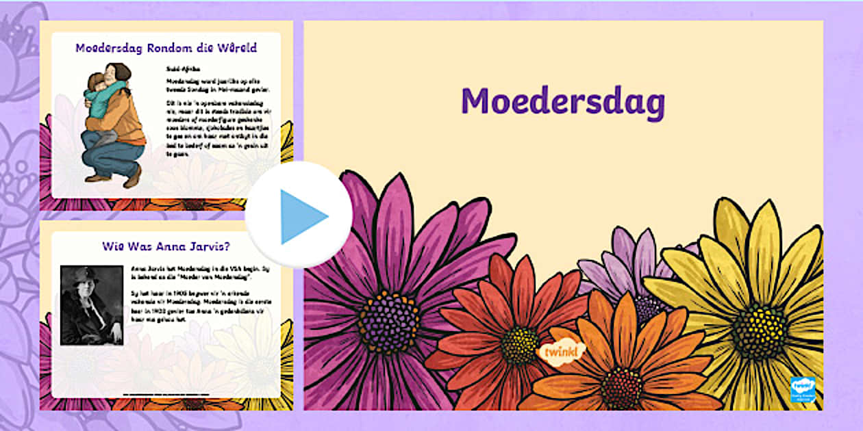 Moedersdag Powerpoint (Teacher-Made) - Twinkl