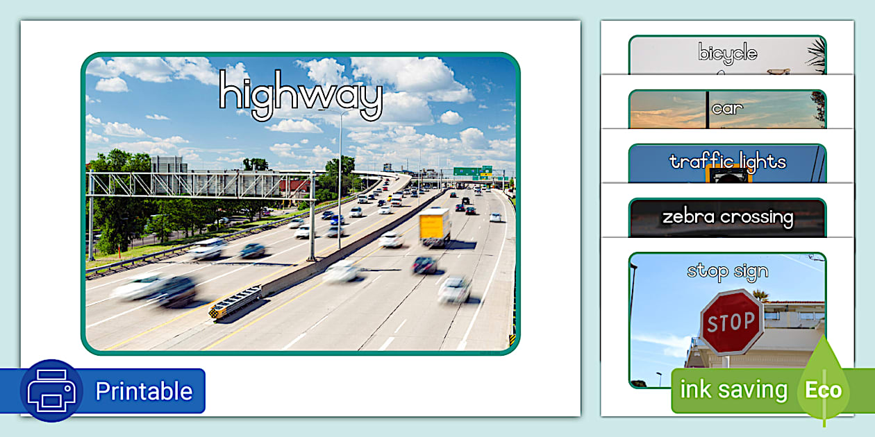 Road Safety Display Photos (teacher made) - Twinkl