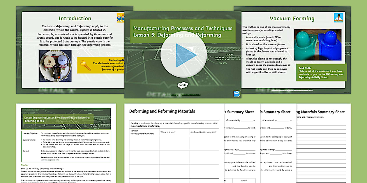 Manufacturing Processes - Joining and Forming Materials: Design Engineering