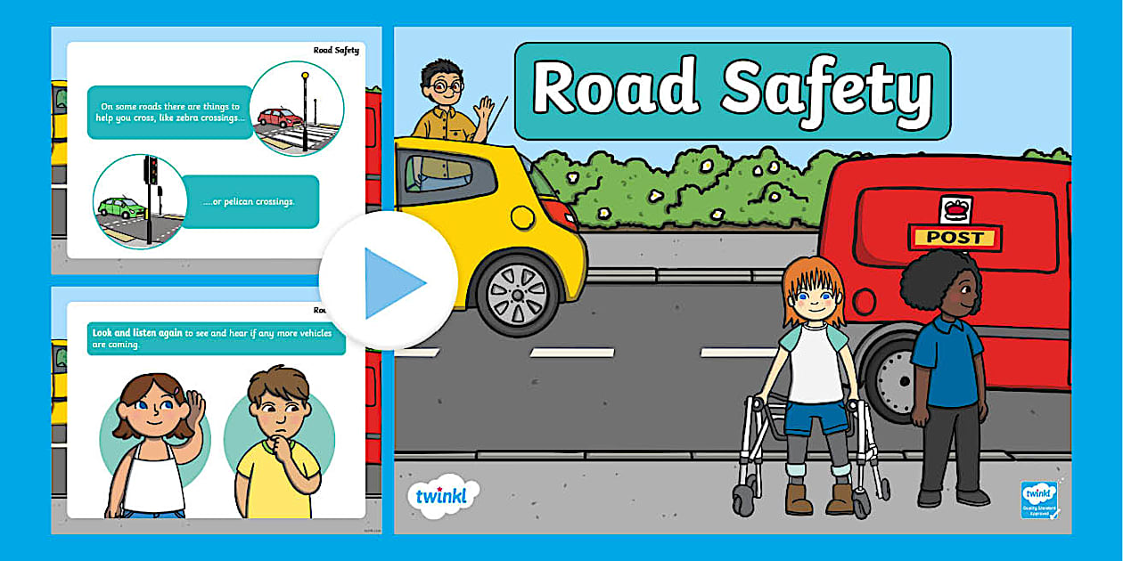 EYFS Road Safety PowerPoint - Twinkl - Early Years - Twinkl