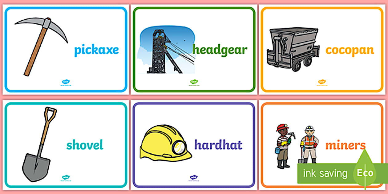 Mining in South Africa Display Posters (teacher made)