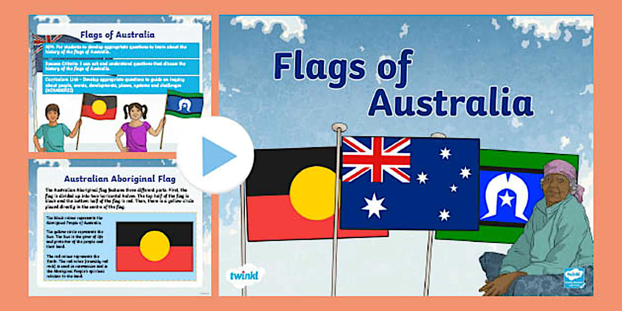 Flags of Australia PowerPoint - Primary Resources - Twinkl