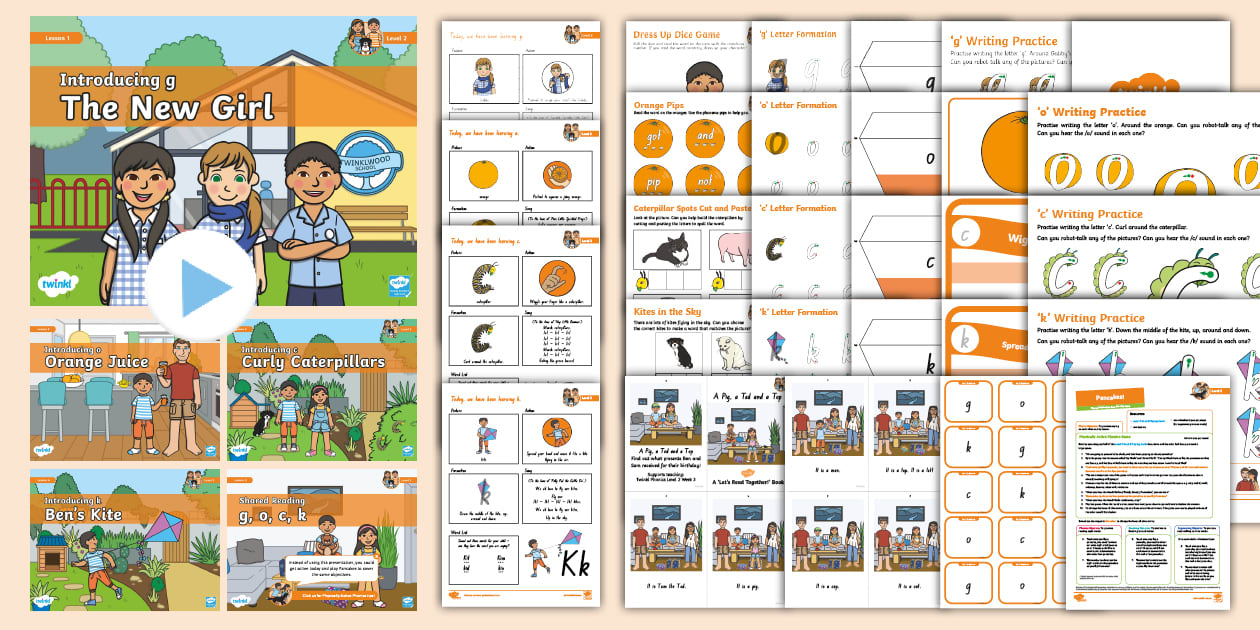 Twinkl Phonics Level 2 Lesson Pack (teacher made) - Twinkl