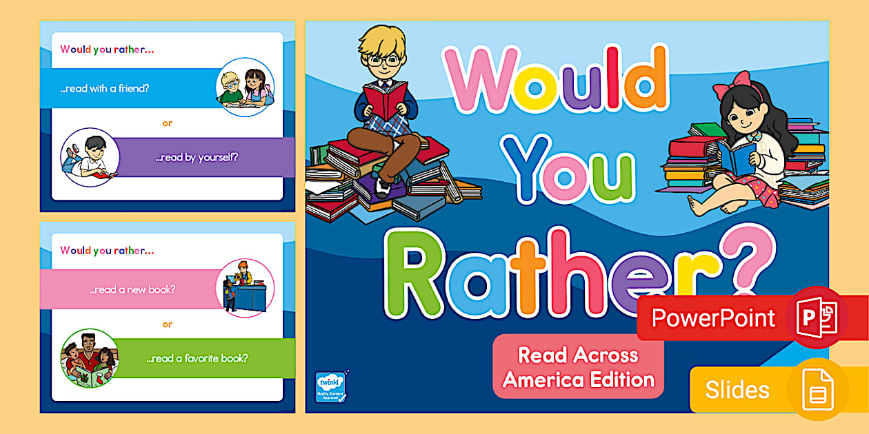 Read Across America Would You Rather | Twinkl USA Resources