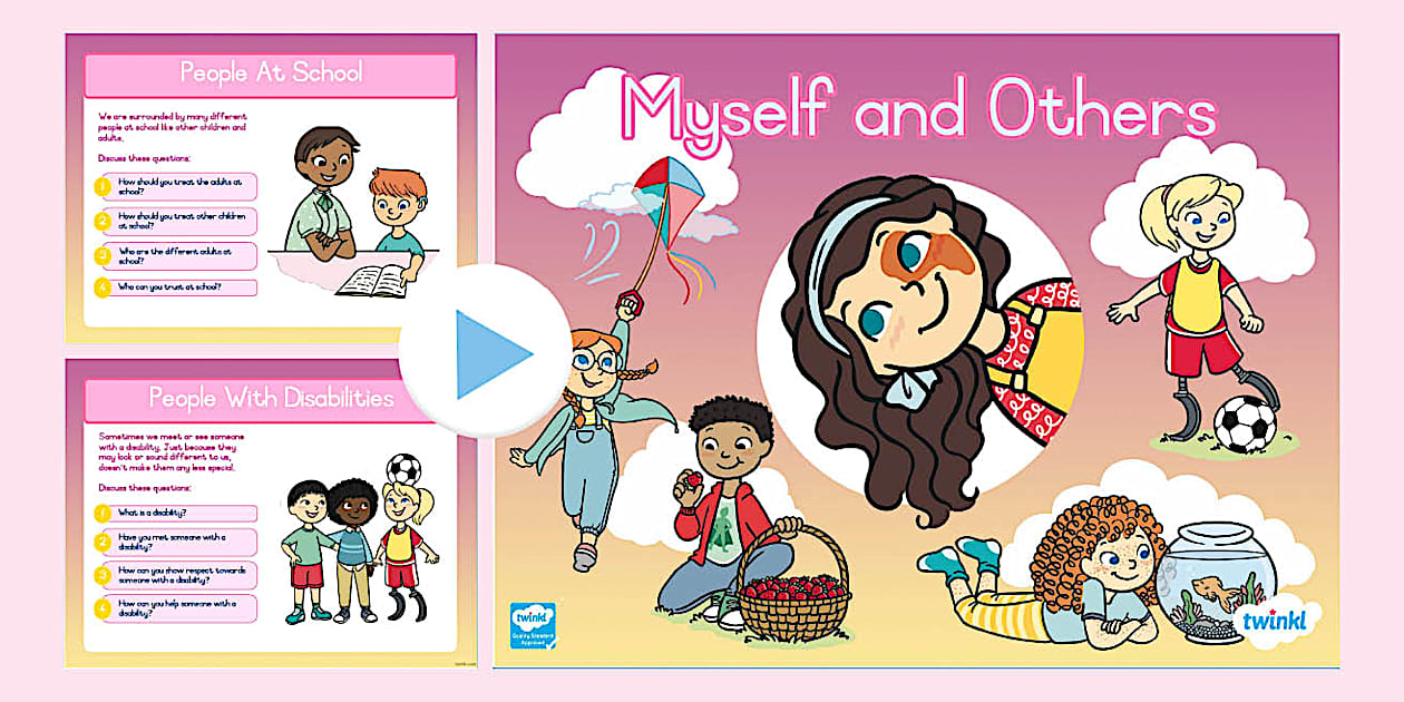 Grade 2 - Myself and Others Discussion PowerPoint - Twinkl