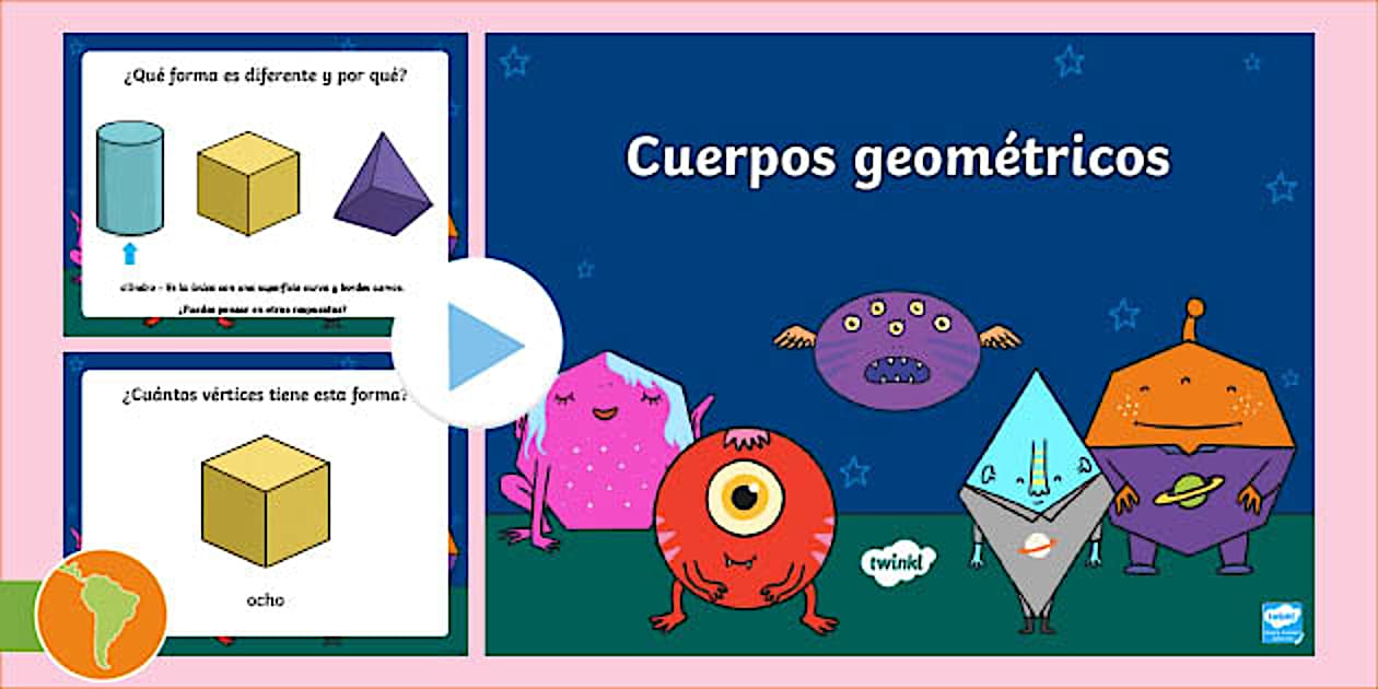 PowerPoint: Cuerpos geométricos (teacher made) - Twinkl