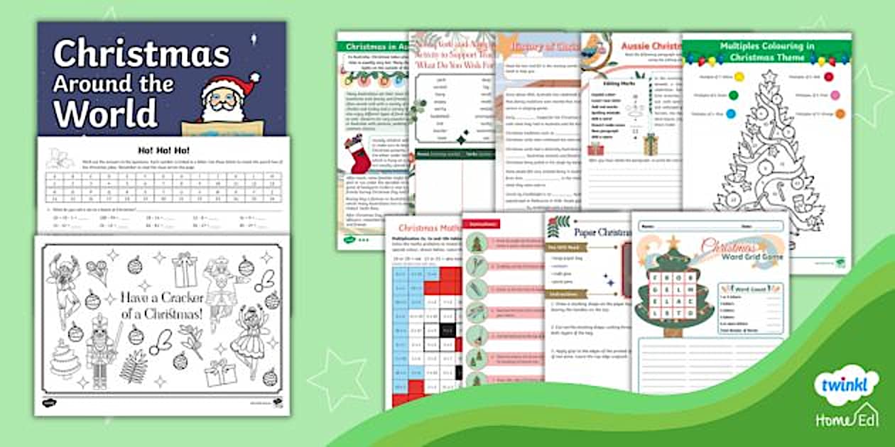 Home Education Christmas Unit Study Age 9-11 (teacher made)
