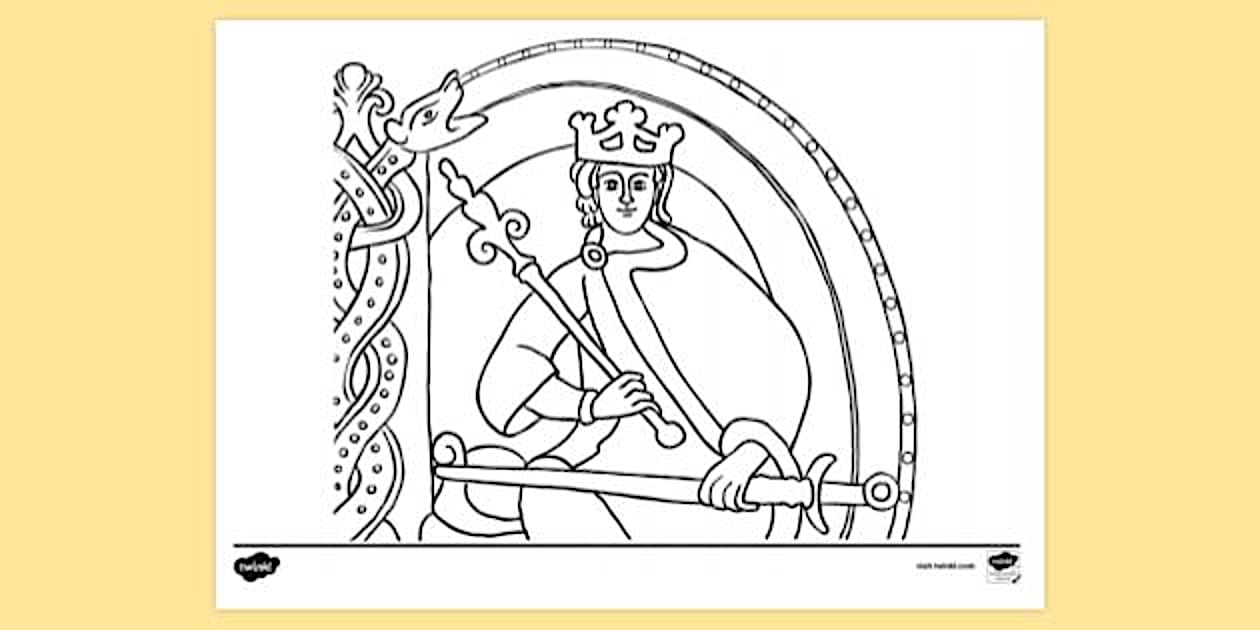 Malcolm IV Colouring Sheet | Colouring Sheets - Twinkl