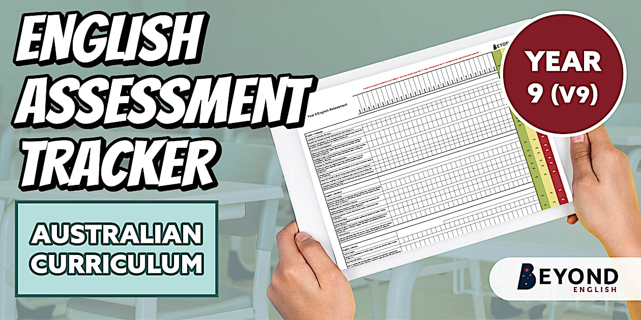 Australian Curriculum Year 9 (v9) English Assessment Tracker