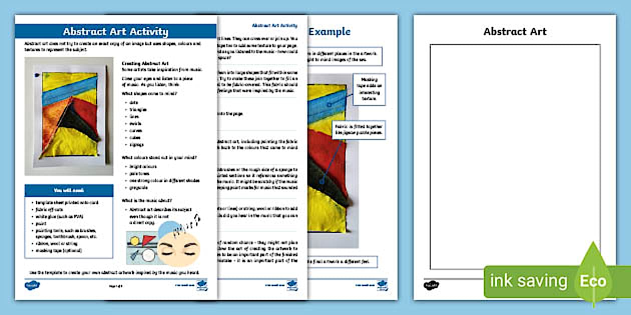 Abstract Art Activity