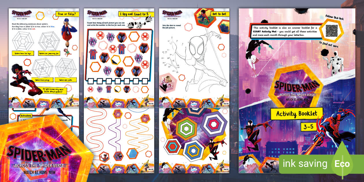 FREE! - Spider-Man™: Puzzle and Activity Booklet [Ages 3-5]