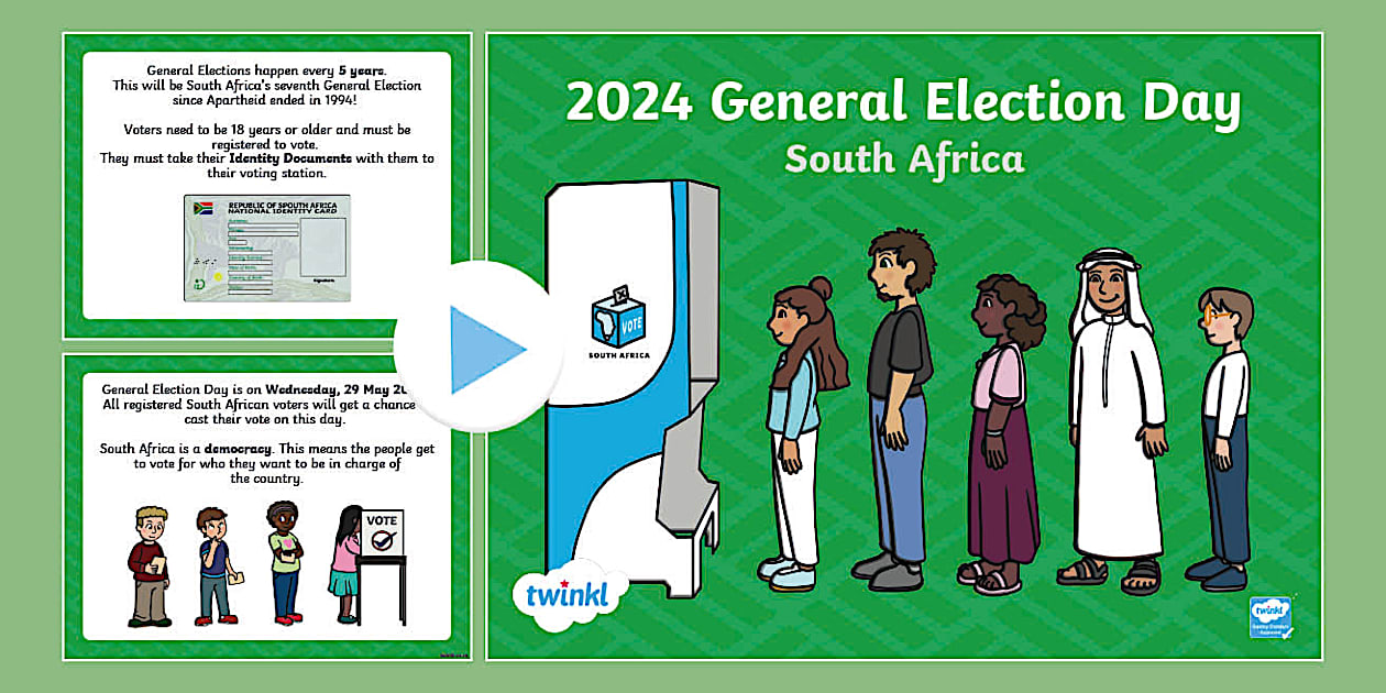 * NEW * South Africa General Election Day 2024 - Twinkl