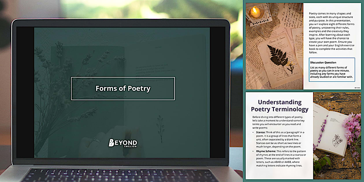 Forms of Poetry Presentation (teacher made) - Twinkl