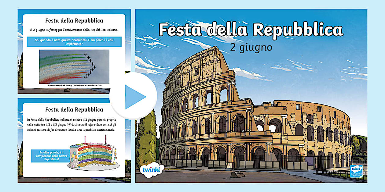 PowerPoint: Festa della Repubblica spiegata ai bambini