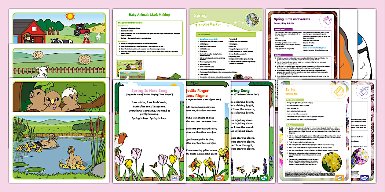 EYFS Spring Resource Pack (Ages 0-2) | Twinkl - Twinkl