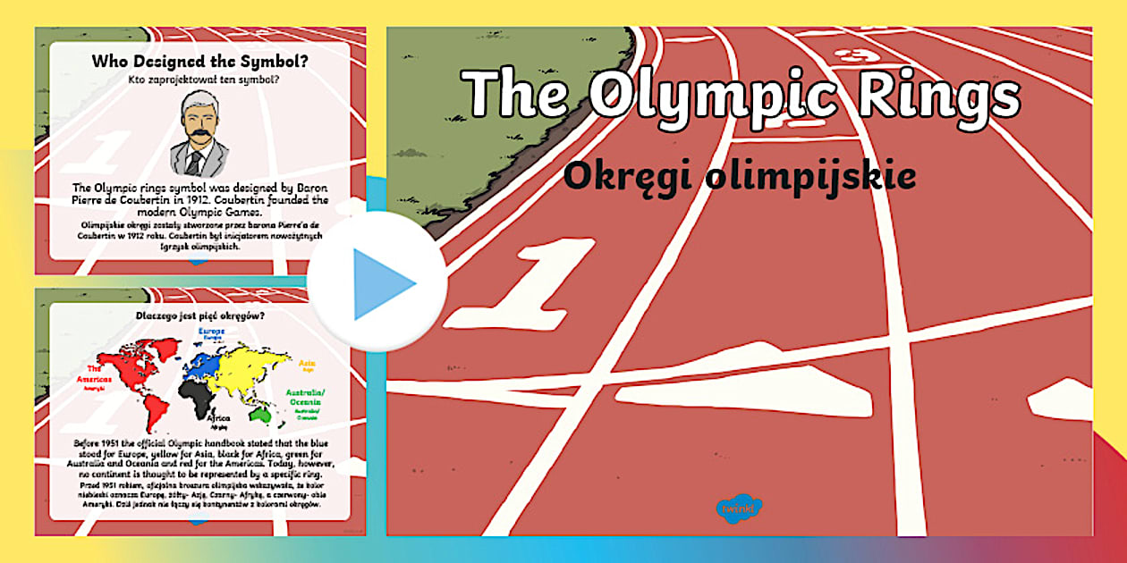 History of the Olympic Rings PowerPoint Polish - Twinkl