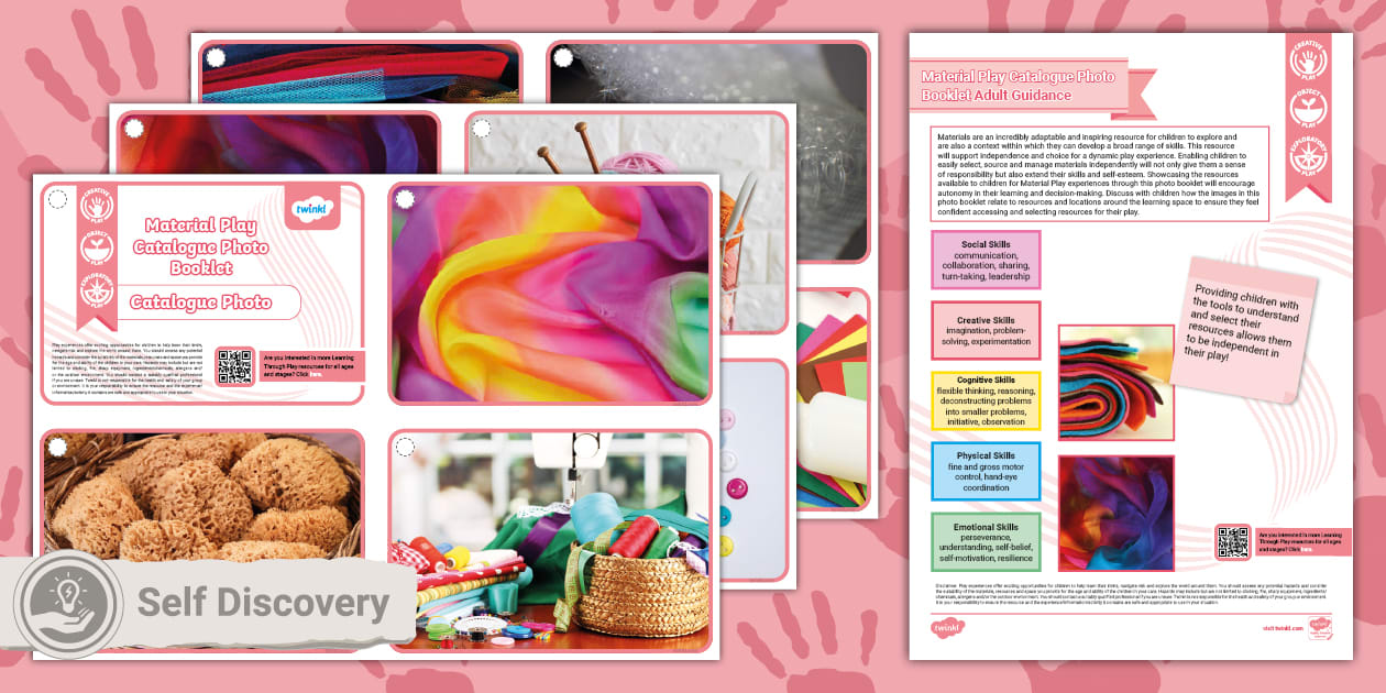 Play for All Ages - Material Play Catalogue Photo Booklet