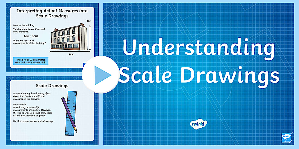 Understanding Scale Drawings PowerPoint - Design it - Twinkl