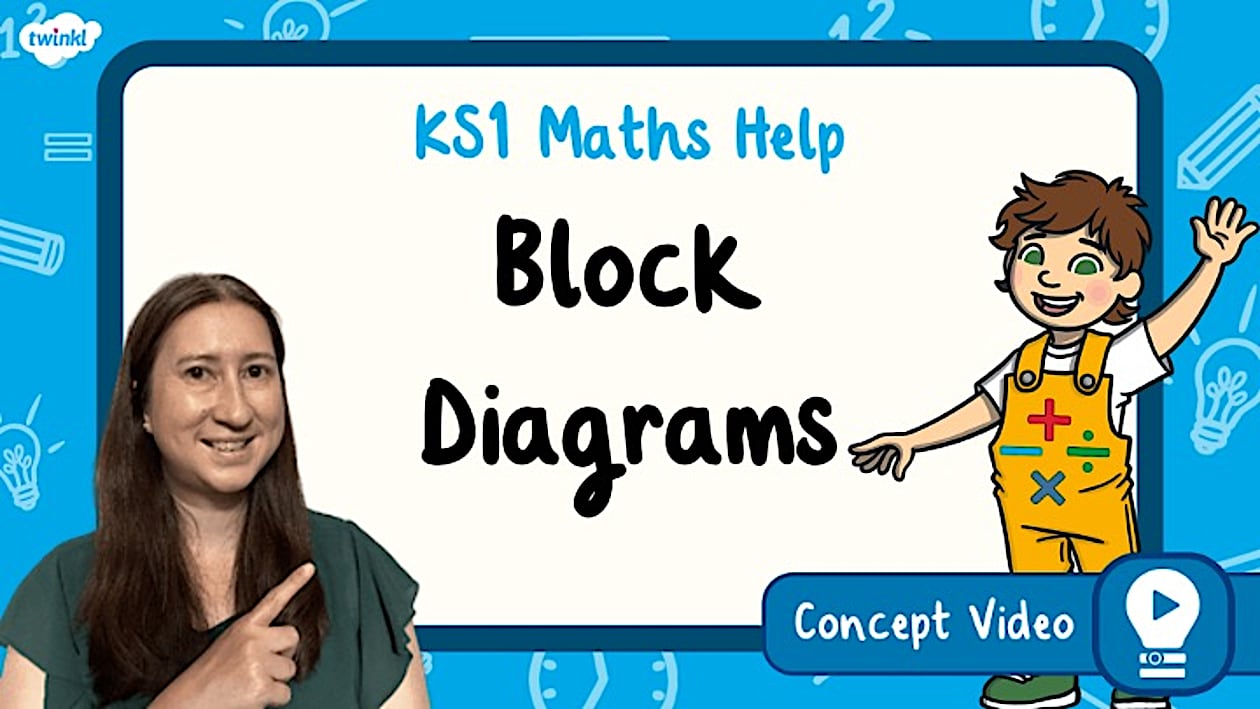 FREE! - 👉 Block Diagrams | KS1 Maths Concept Videos