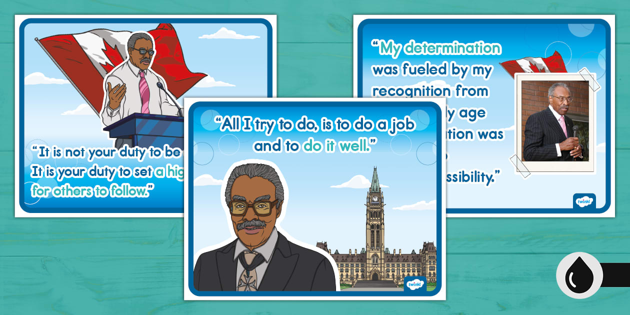 Lincoln Alexander Primary Quotes Poster - Twinkl