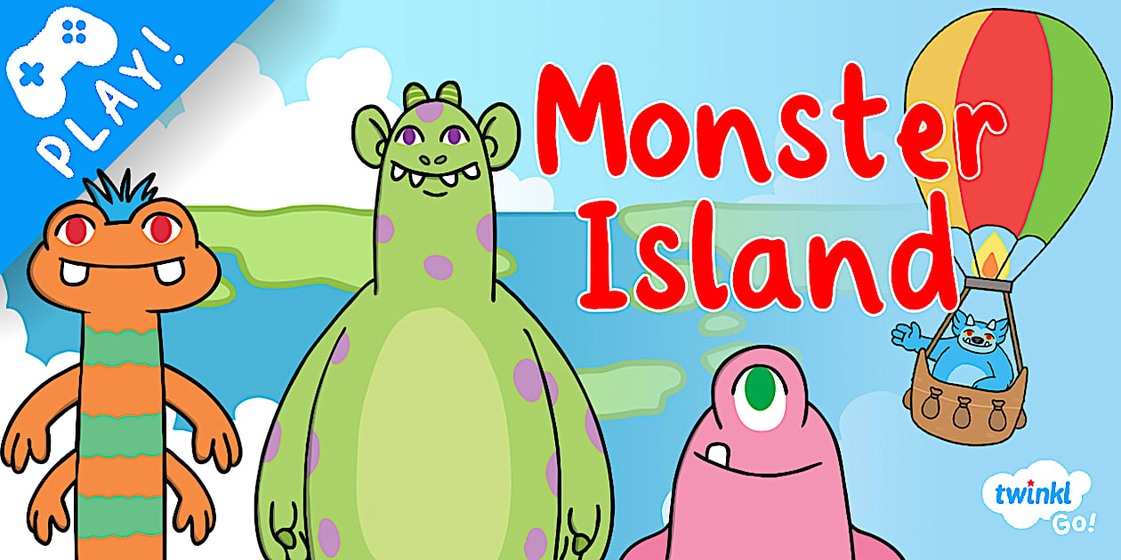 FREE! - Monster Island Interactive Game - Twinkl Go!