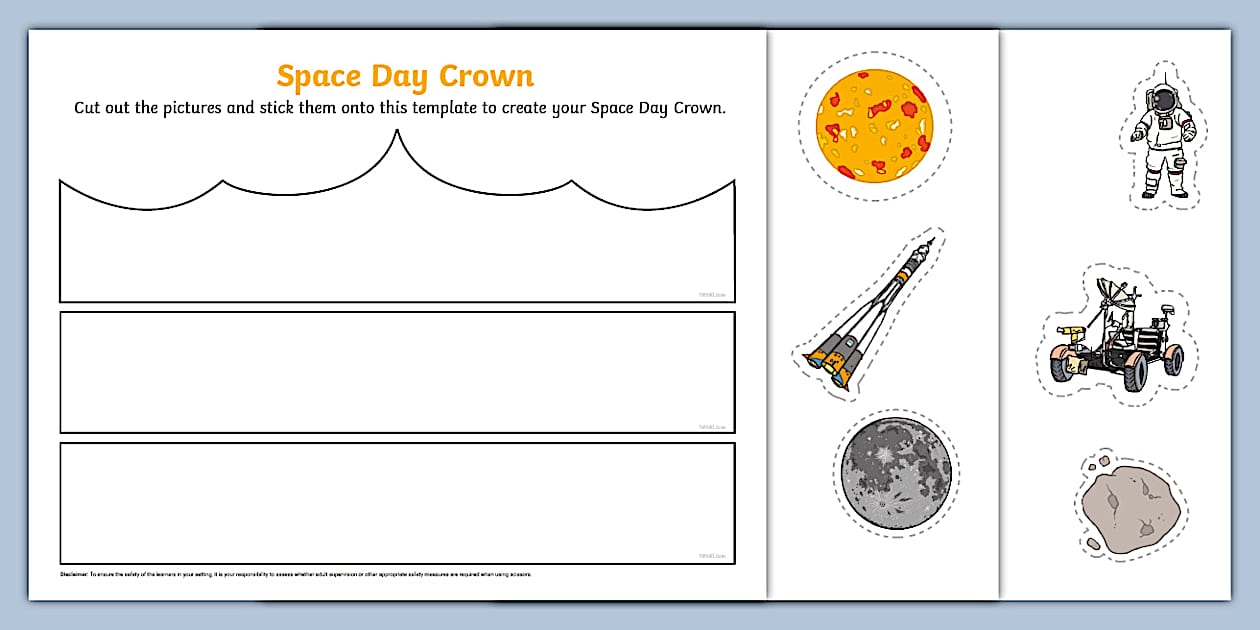 Space Crown Activity | World Space Day | KS1 | Twinkl