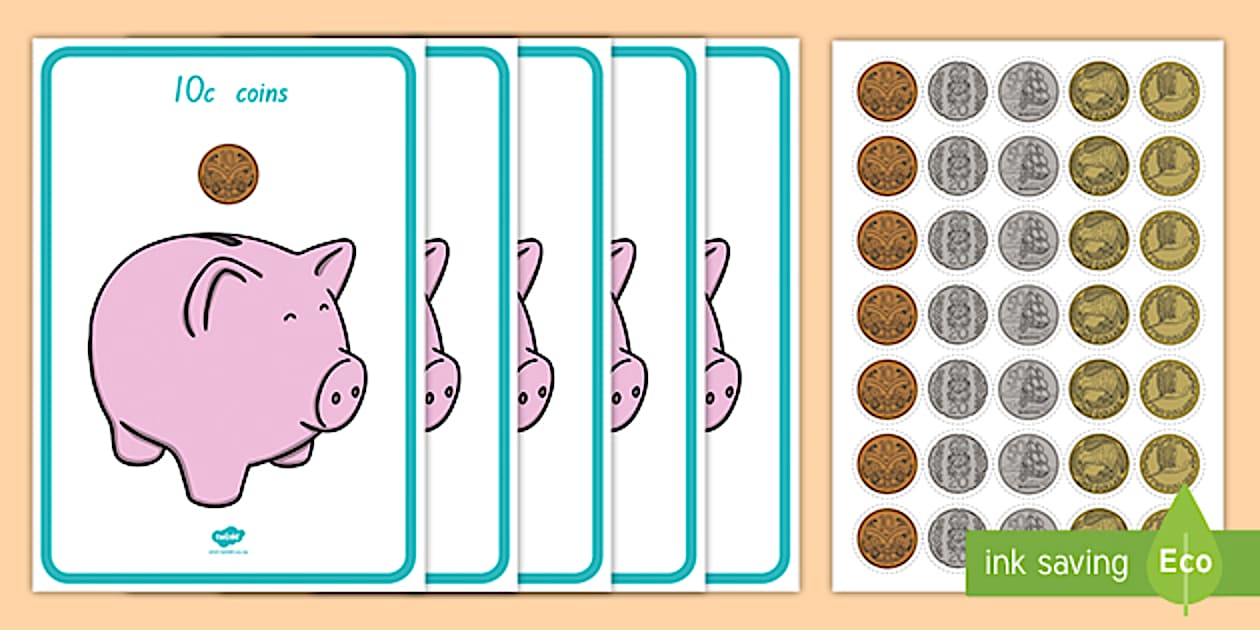 Coin Sorting Activity for Children (teacher made) - Twinkl