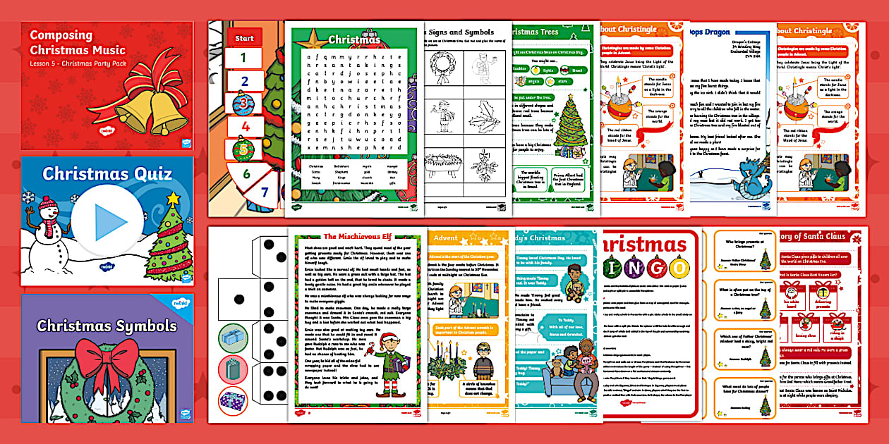 Hong Kong Christmas resource activity pack (Teacher-Made)
