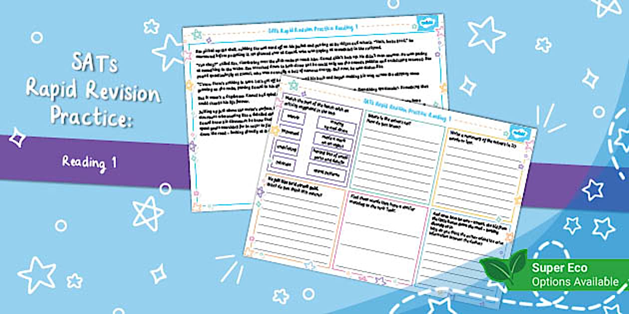 KS2 SAT Reading Revision | Rapid Revision Activity 1