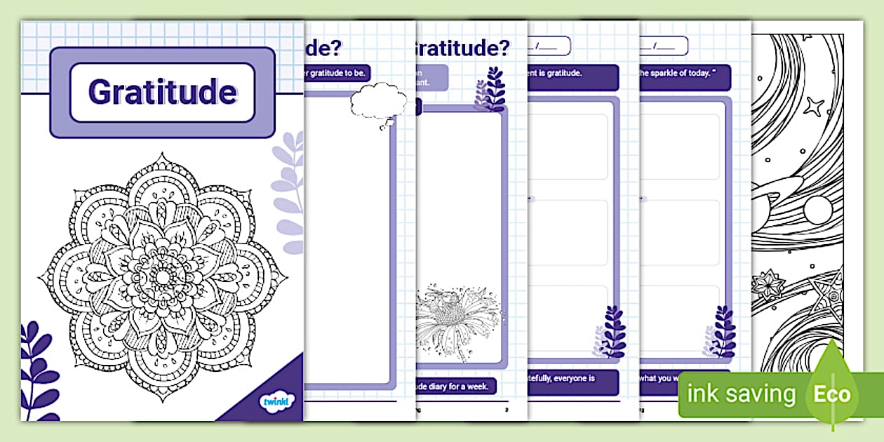 Teacher's Gratitude Diary (teacher made) - Twinkl