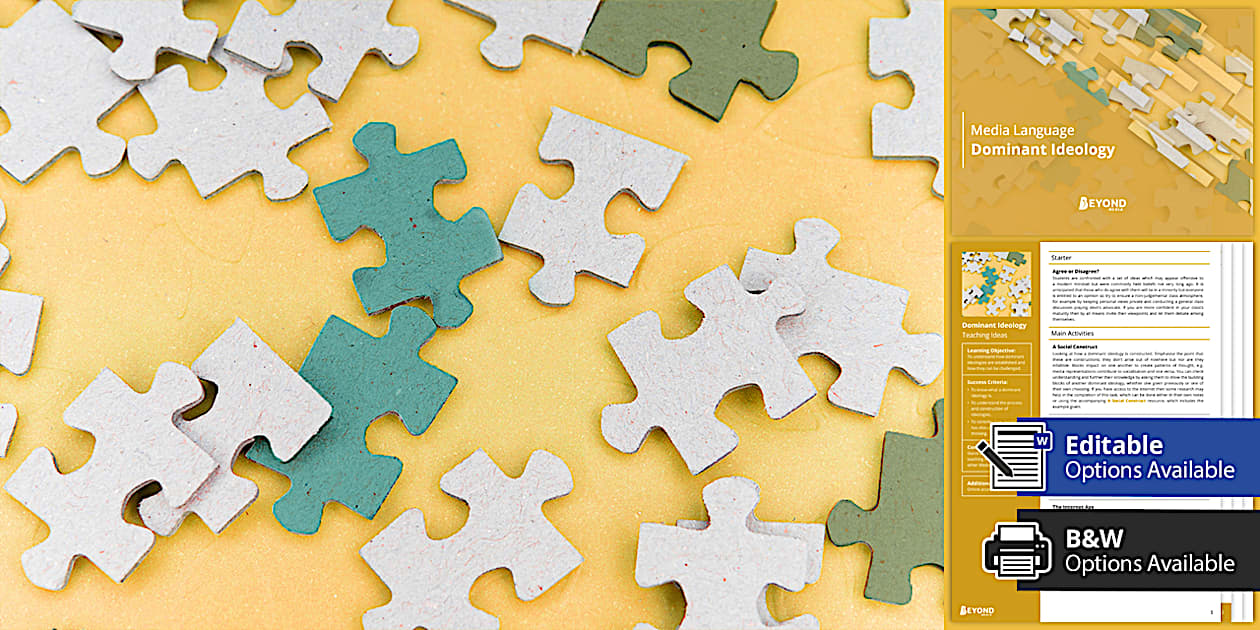 Dominant Ideology Lesson Pack (Teacher-Made) - Twinkl