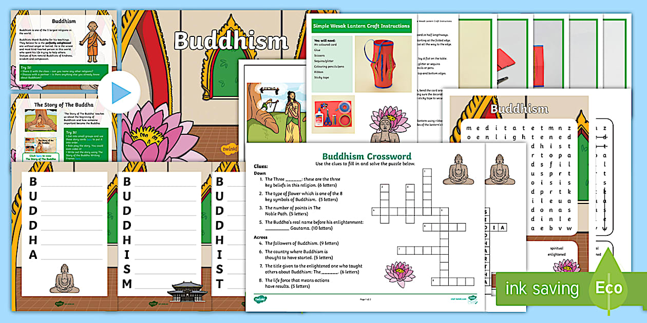Buddhism Activity PowerPoint Pack (teacher made) - Twinkl
