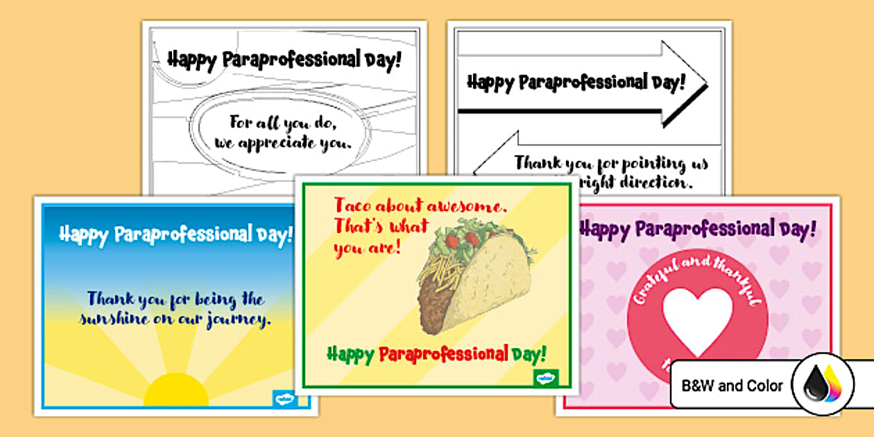 Appreciating Paraprofessionals Posters | Décor | Twinkl USA