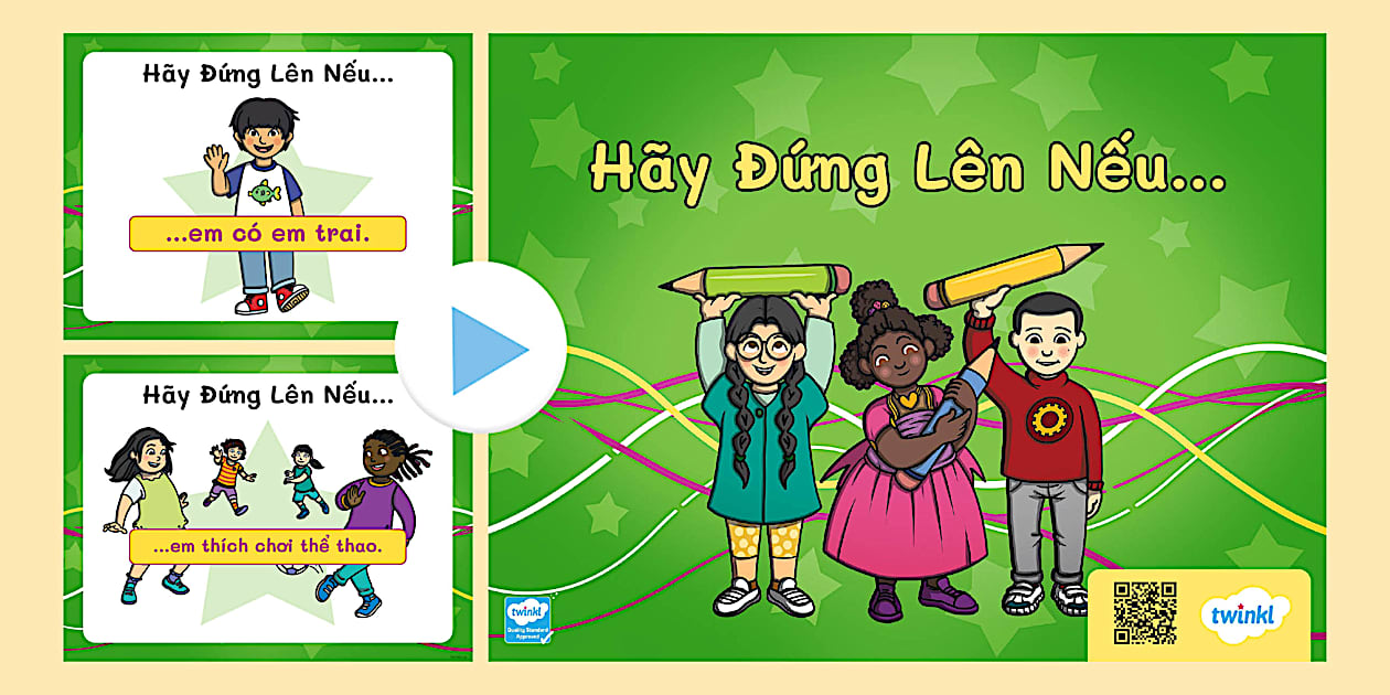 Powerpoint Trò Chơi Hãy Đứng Lên Nếu - Twinkl