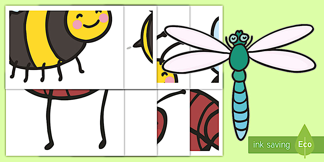 Large Minibeast Display Cut-Outs (teacher made) - Twinkl