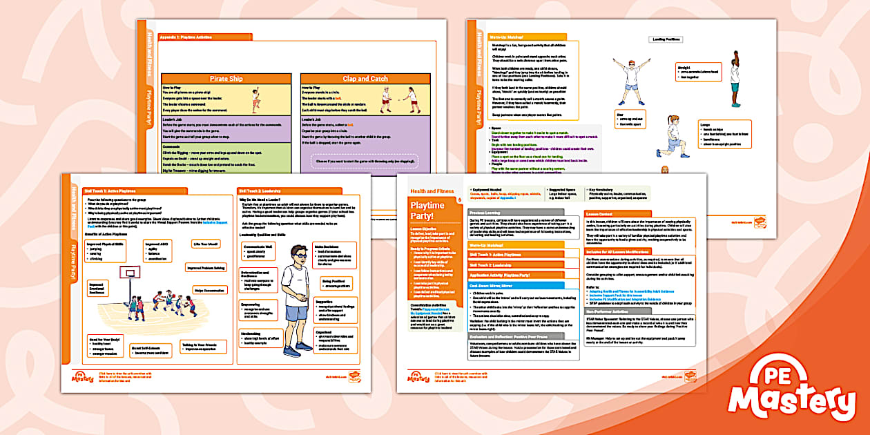 PE Mastery: Year 3 Health and Fitness Lesson 6 - Twinkl