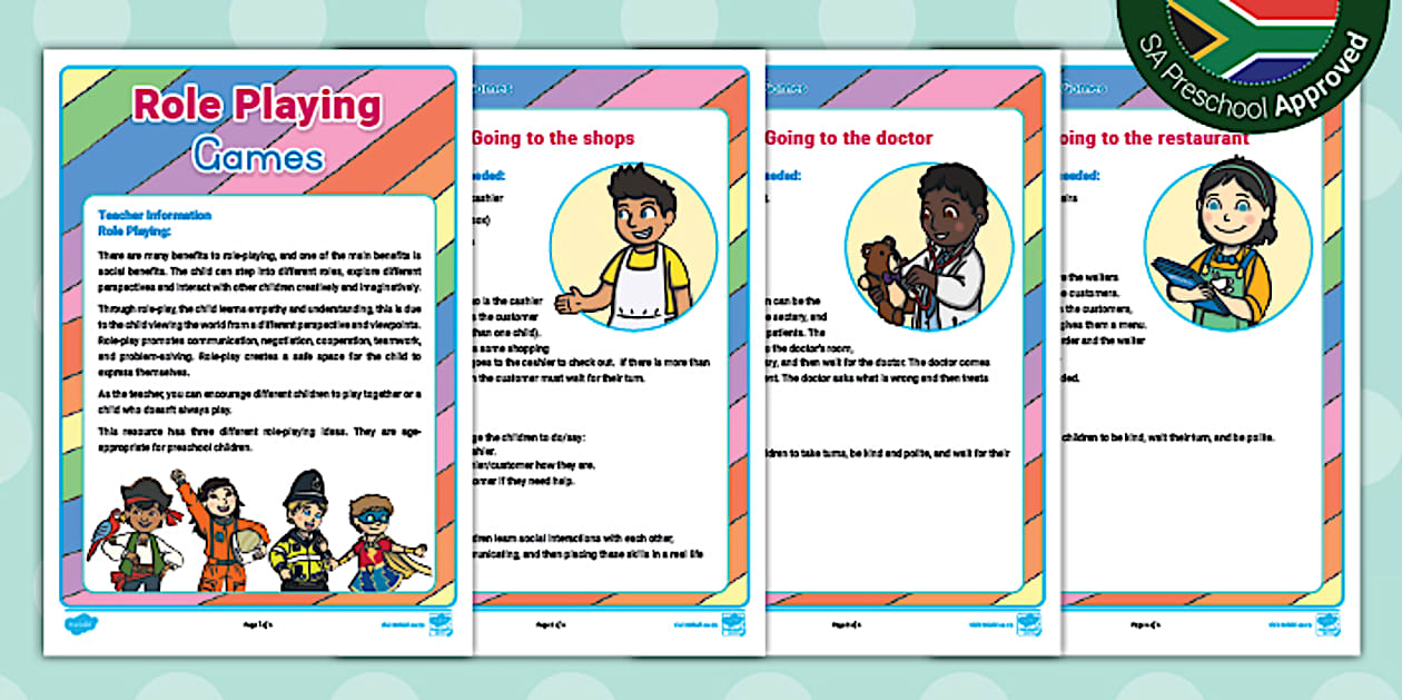 Preschool: Social Skills: Role-Playing