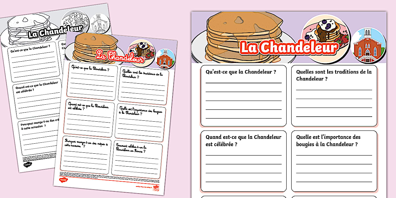 Fiche d'informations : La Chandeleur (teacher made) - Twinkl