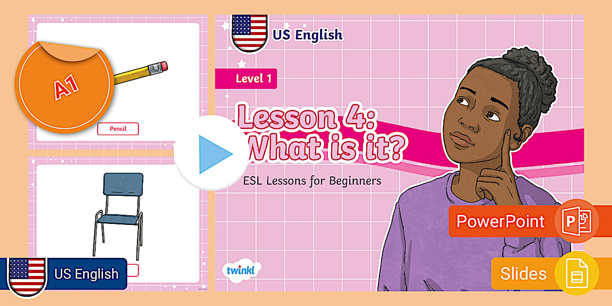 ESL Curriculum (US-English Version) Level 1, Lesson 4