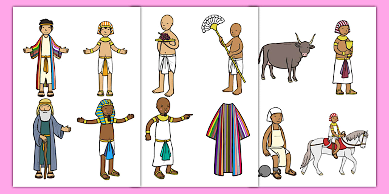 Joseph Story Cut Out (Teacher-Made) - Twinkl