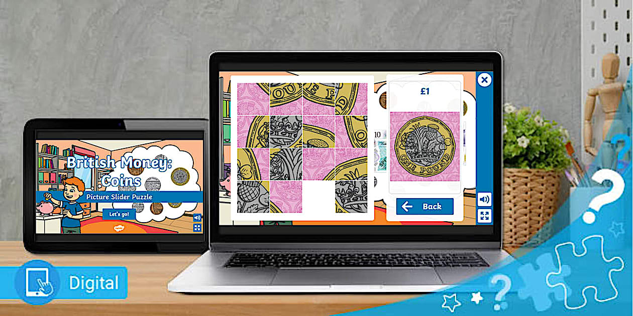 British Money: Coins Picture Puzzle Game | Twinkl Go!