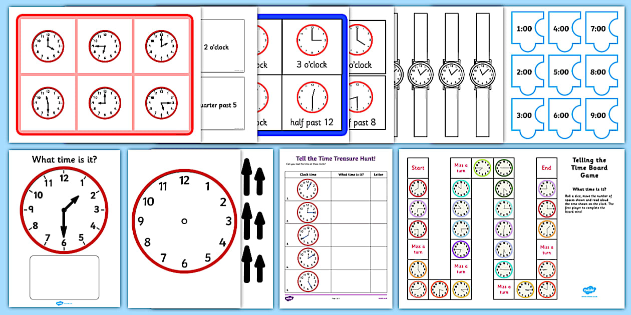 How to Tell the Time (teacher made) - Twinkl