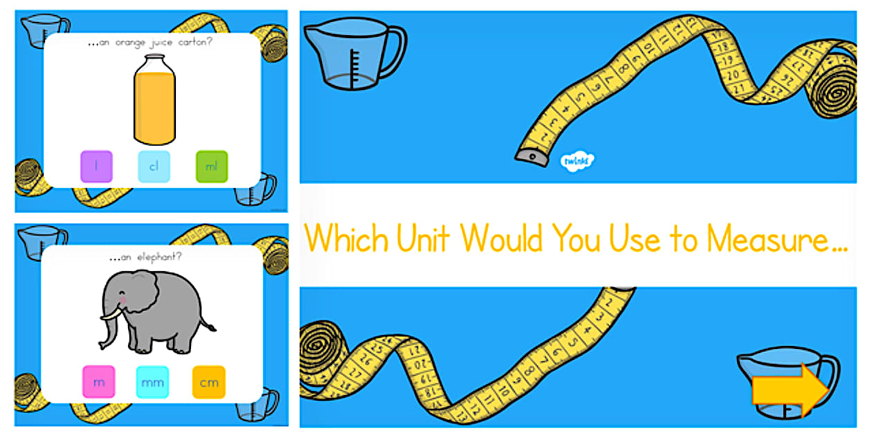 Measure Objects PowerPoint Game - Twinkl