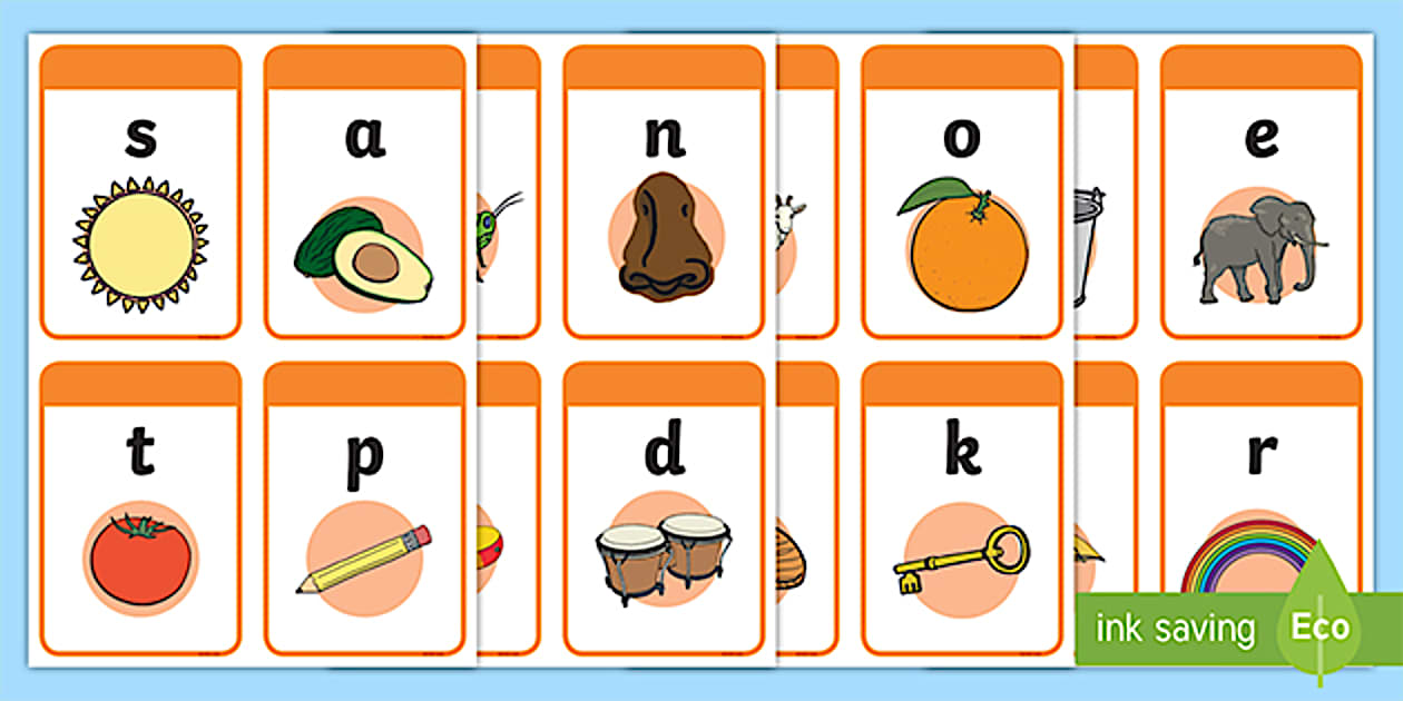 Phase 2 Phonics Flashcards - Sub-Saharan Africa - Twinkl