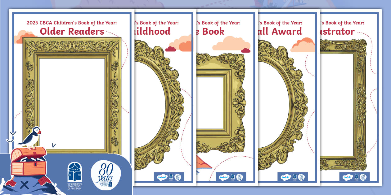 CBCA Children's Book Week 2025 Book an Adventure! Hall of Fame