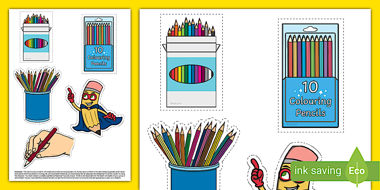 Pencil Clip Art Cut-Outs (teacher made) - Twinkl